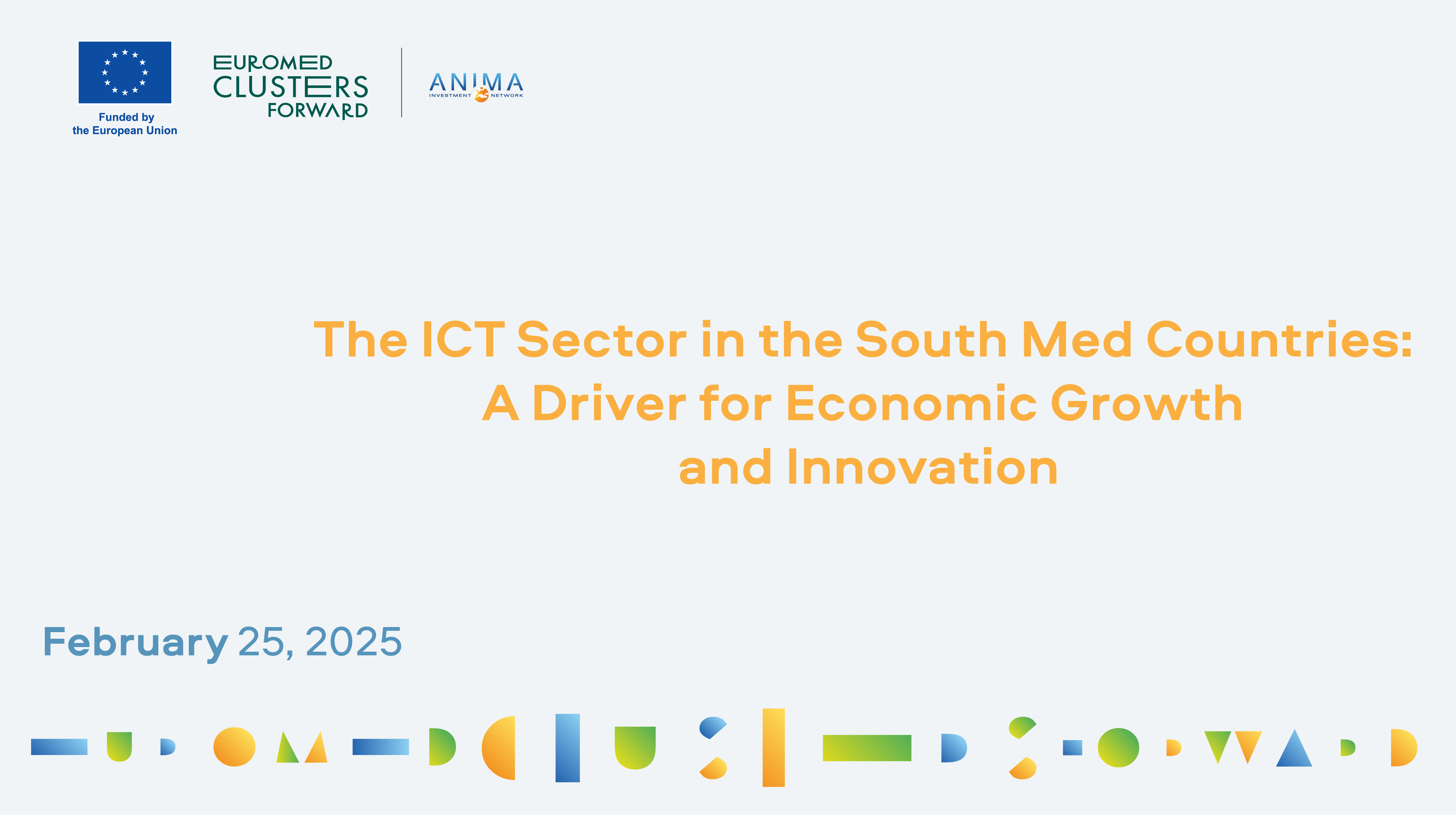 The ICT sector in the South Med countries: A Driver for Economic Growth ...