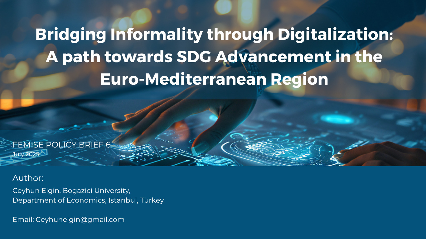 Policy Brief 6: Bridging Informality through Digitalization: A path ...